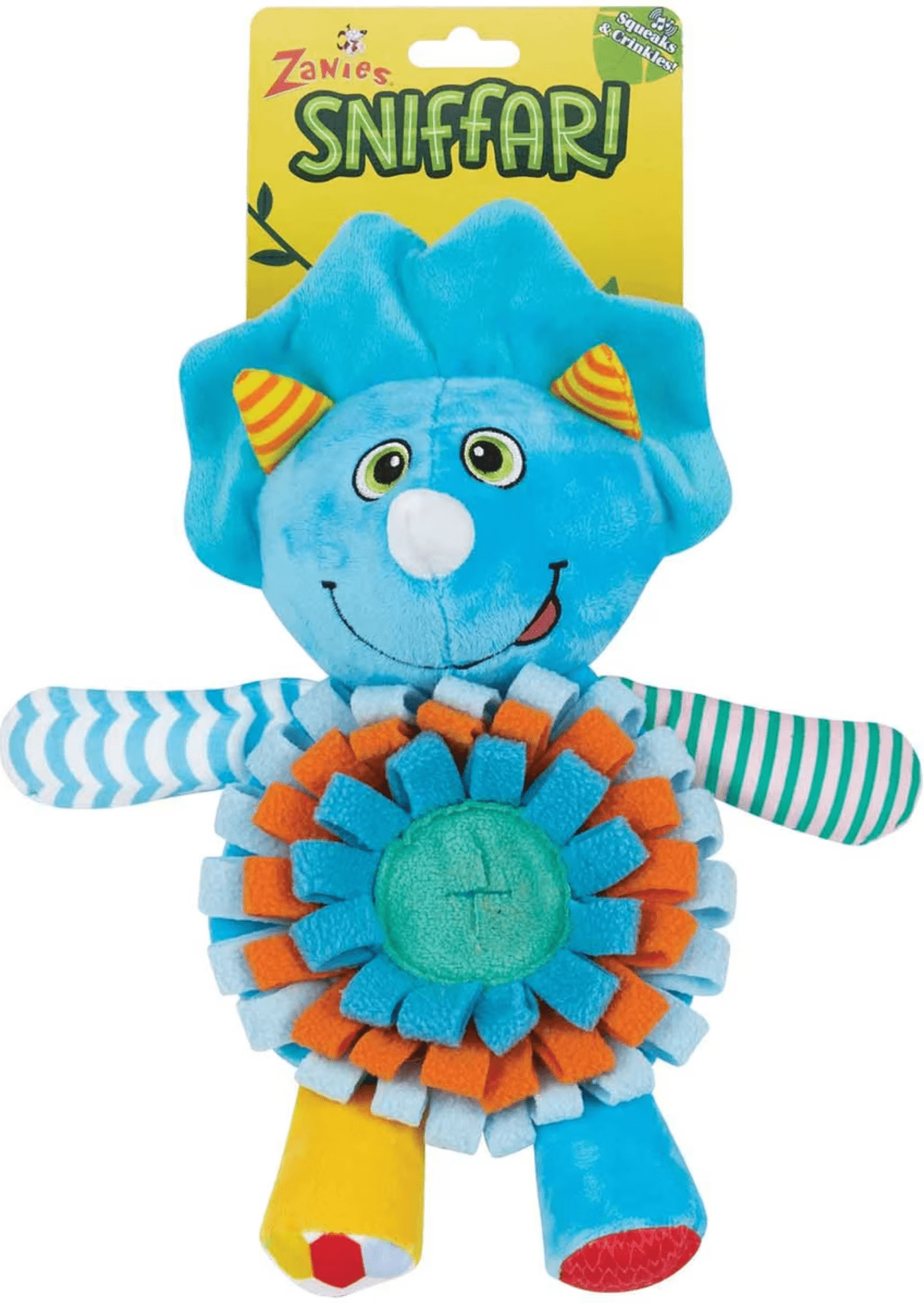 Zanies Sniffari Dinosaur Toy with Squeaker CHEAPER THAN CHEWY